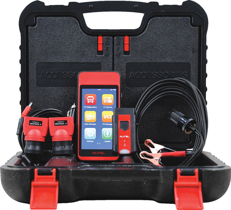 MAXIDIAG HANDHELD HEAVY-DUTY DIAGNOSTIC & SERVICE TOUCHSCREEN TABLET F ...